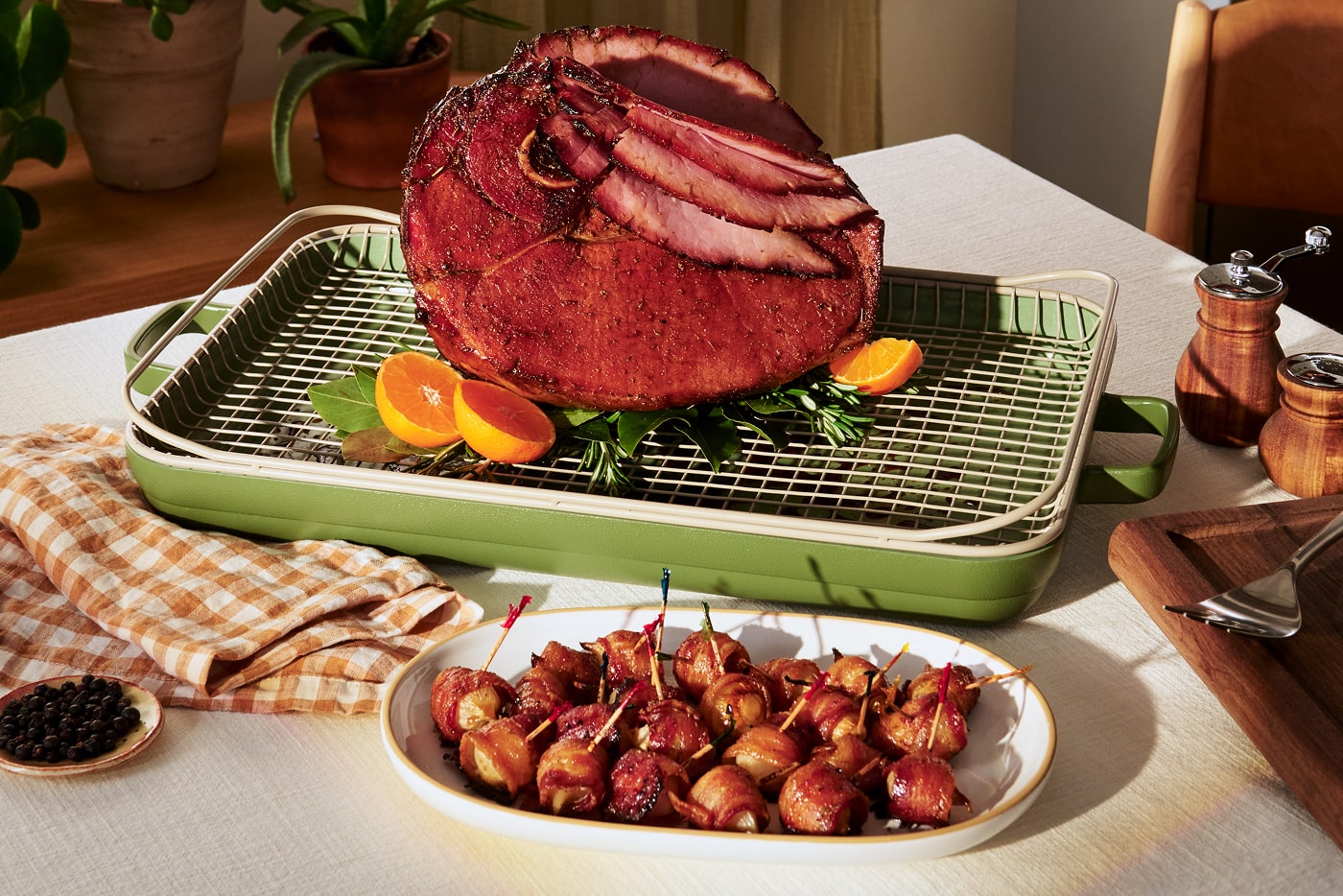 Rosemary-Fennel Glazed Ham Recipe - Holiday Centerpiece–Our Place